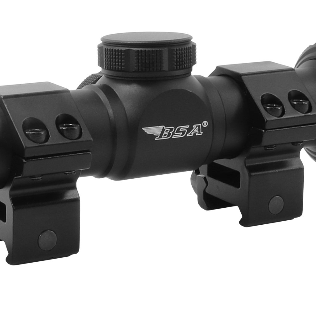 BSA Optics 3-9x40 Hunting Scope Low Profile Turrets