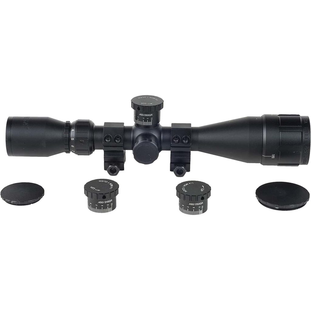Sweet 450 Bushmaster 3-9x40 Scope Adjustable Objective - BSA