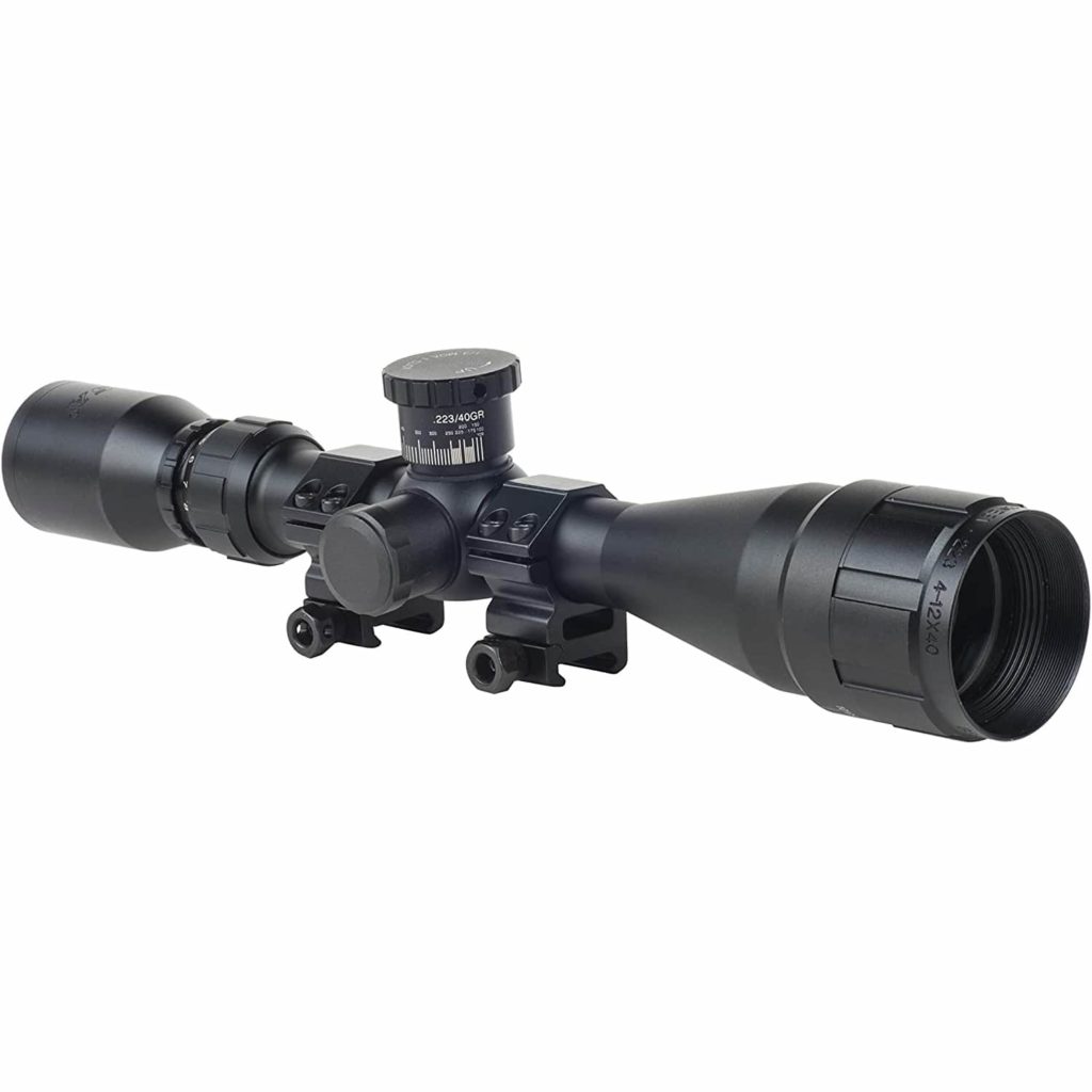 BSA Sweet 223 Adjustable Objective 4-12 x 40 Scope - BSA